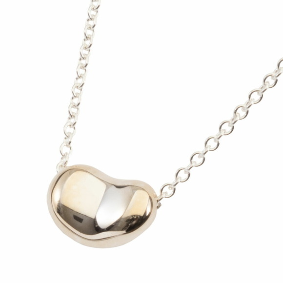 Tiffany & Co. | Jewelry | Tiffany Authentic Silver Bean Necklace | Poshmark